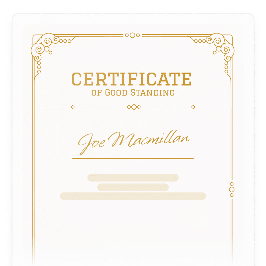 Certificate of Good Standing - Clemta