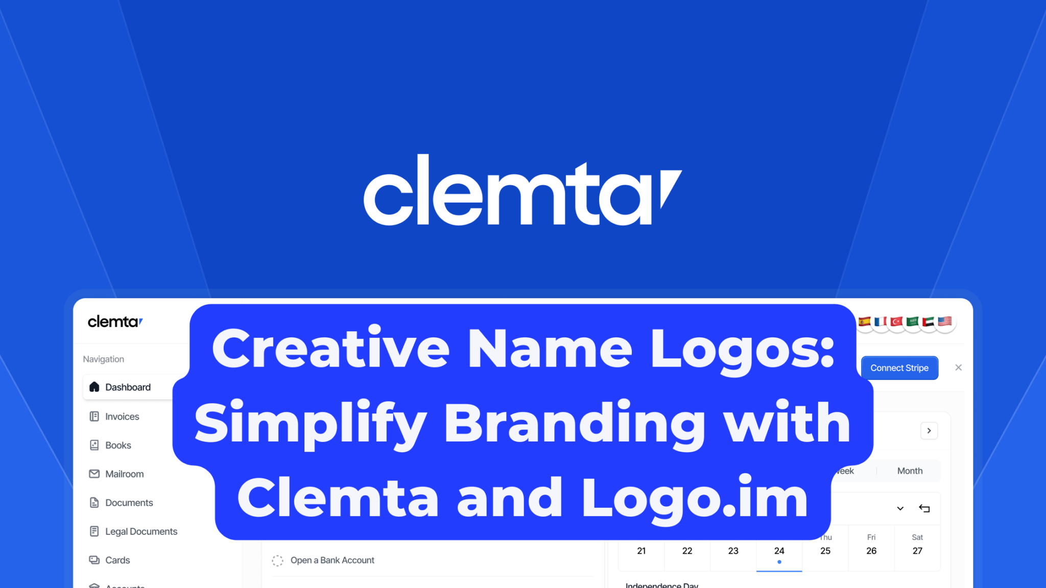 Creative Name Logos: Simplify Branding with Clemta and Logo.im