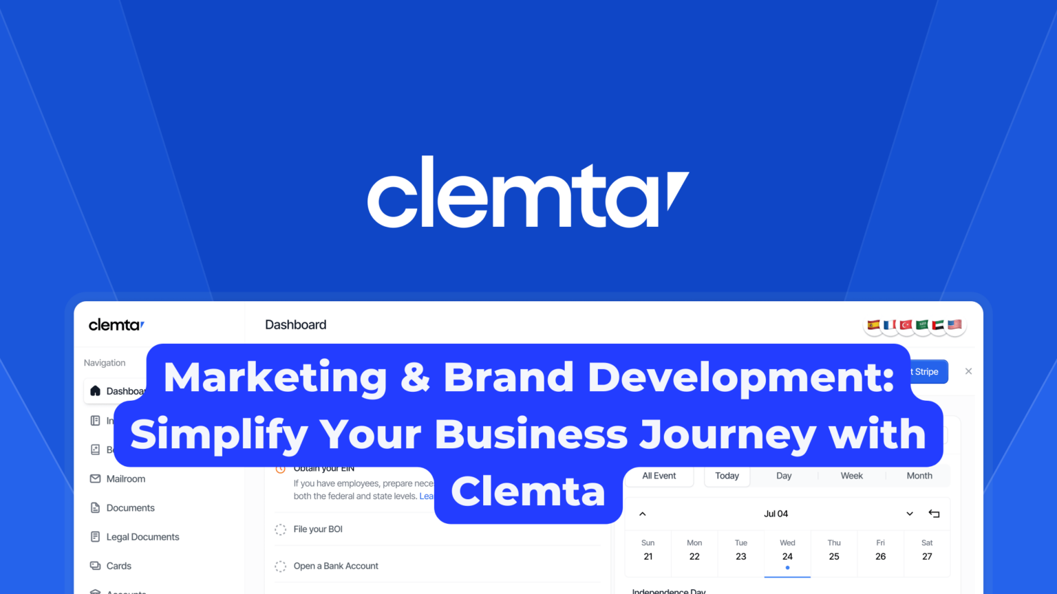 Marketing & Brand Development | Simplify Business Formation with Clemta